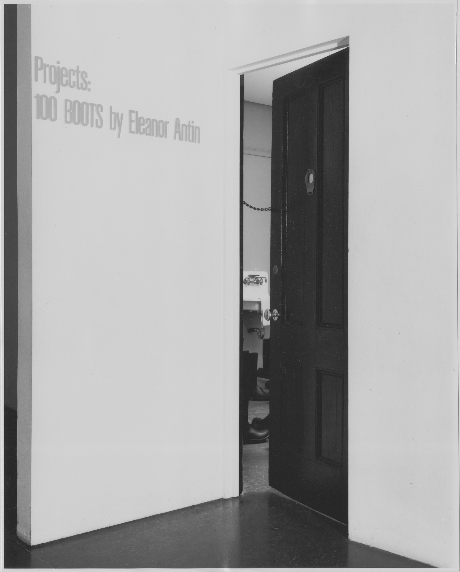 Projects: 100 Boots by Eleanor Antin on MOMA Exhibition Spelunker