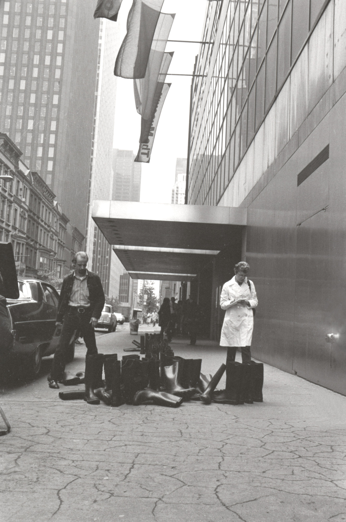 Projects: 100 Boots by Eleanor Antin on MOMA Exhibition Spelunker