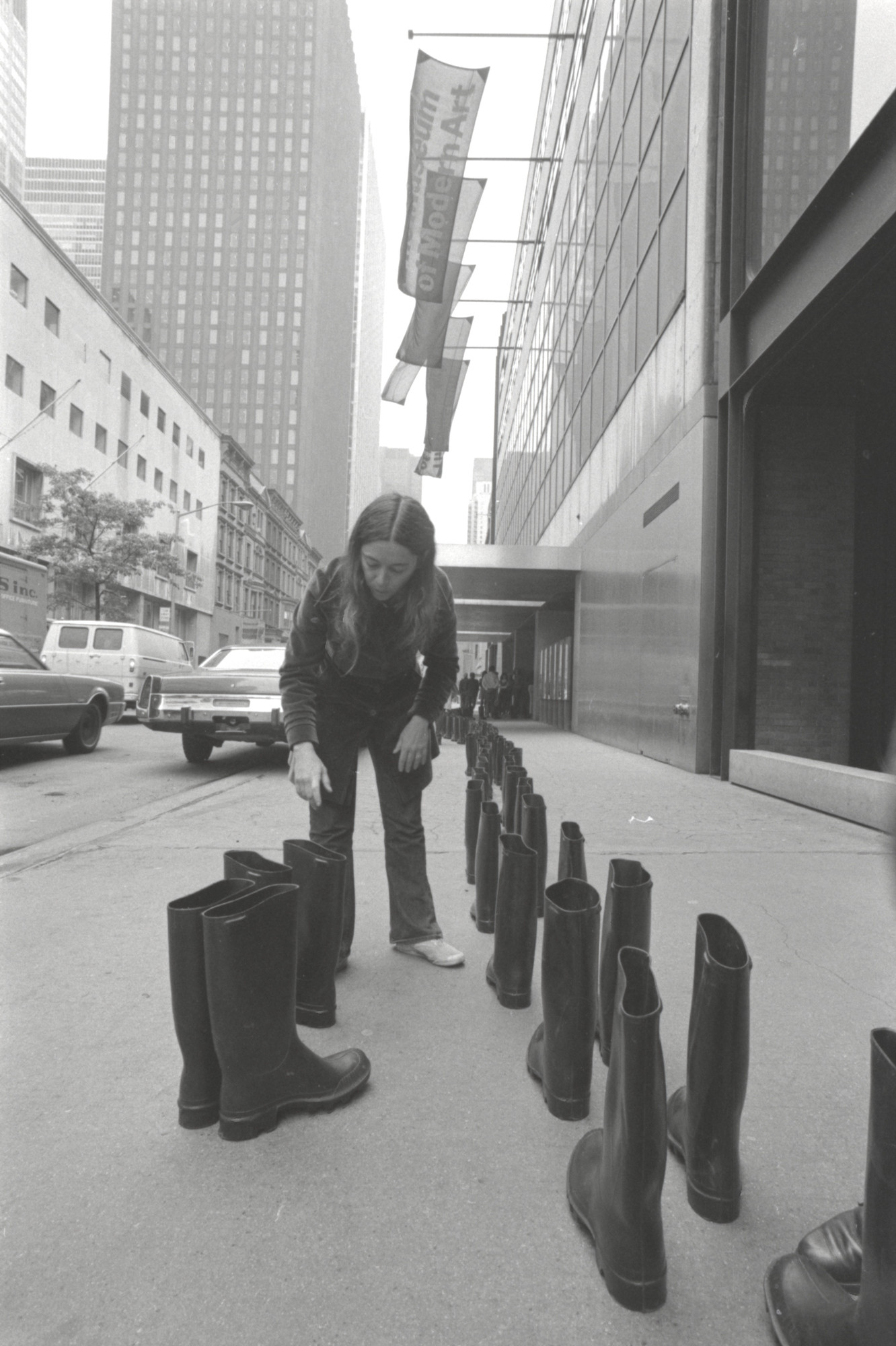 Projects: 100 Boots by Eleanor Antin on MOMA Exhibition Spelunker