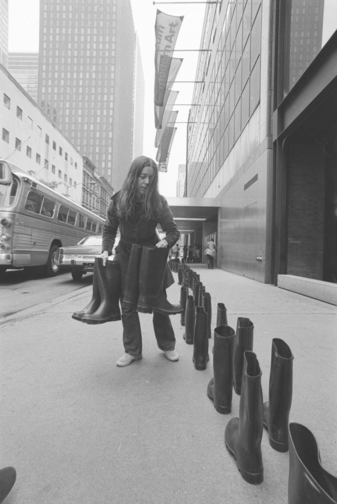 Projects: 100 Boots by Eleanor Antin on MOMA Exhibition Spelunker