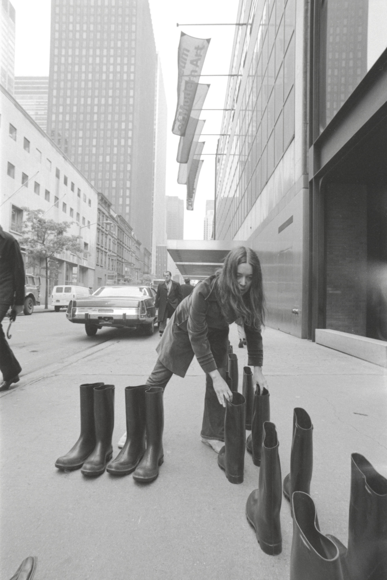 Projects: 100 Boots by Eleanor Antin on MOMA Exhibition Spelunker