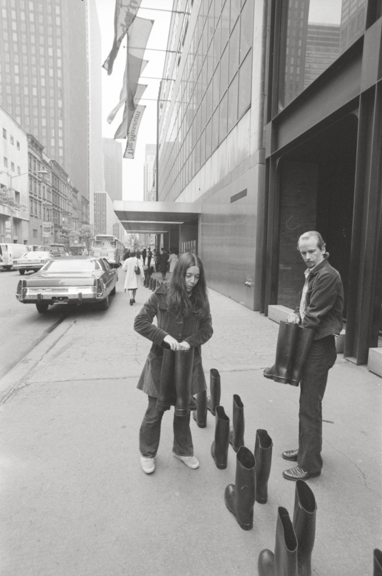 Projects: 100 Boots by Eleanor Antin on MOMA Exhibition Spelunker