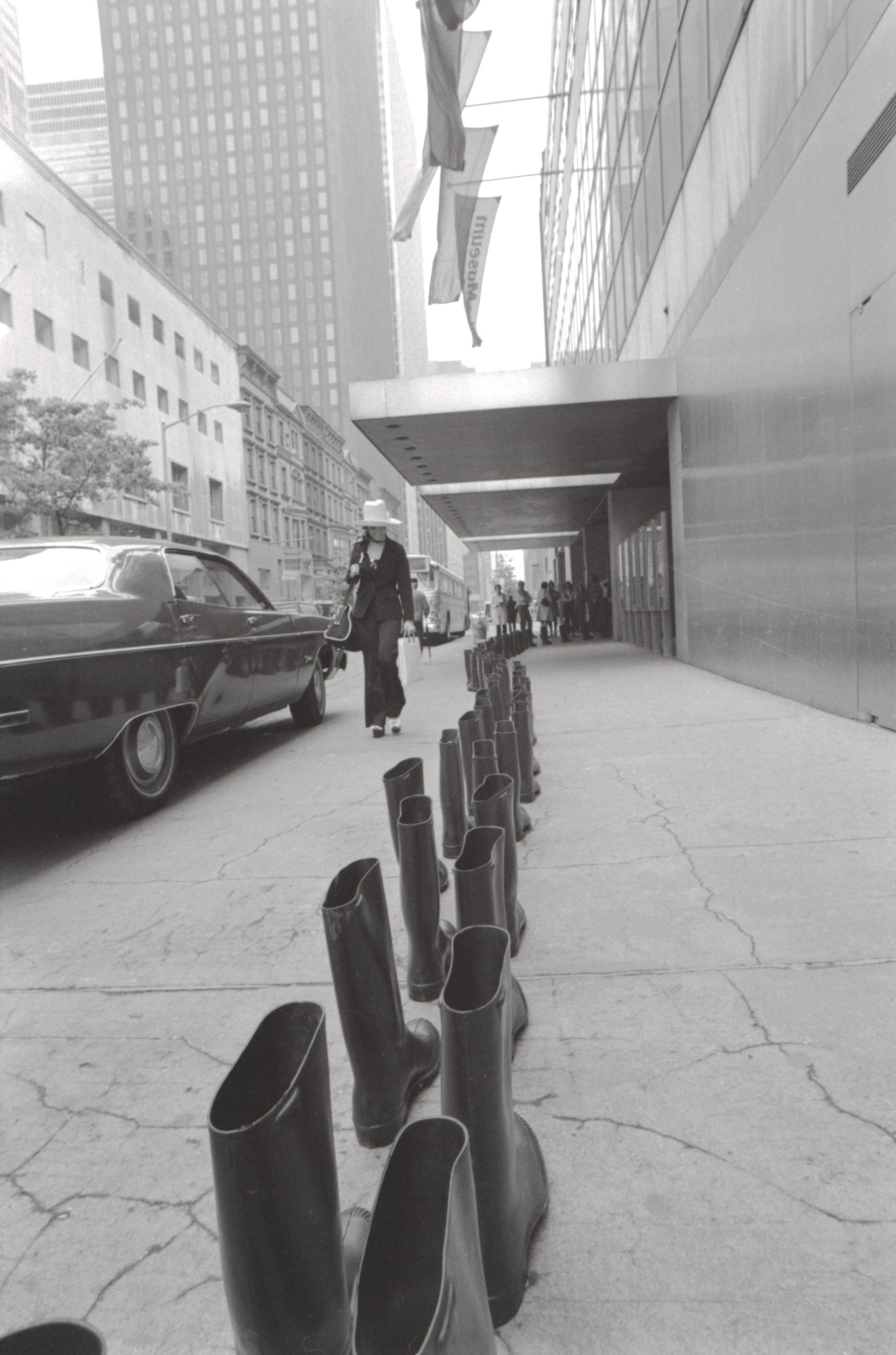 Projects: 100 Boots by Eleanor Antin on MOMA Exhibition Spelunker
