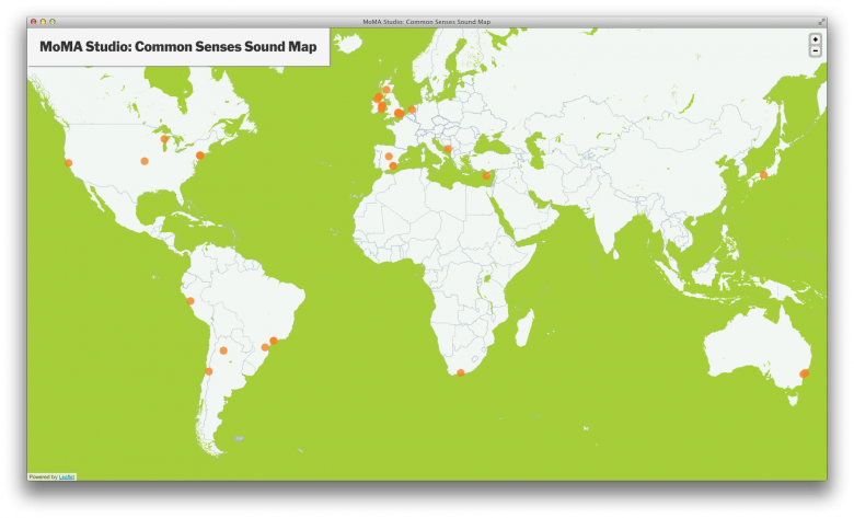 MoMA | Exploring sound and space with the MoMA Studio: Common Senses ...